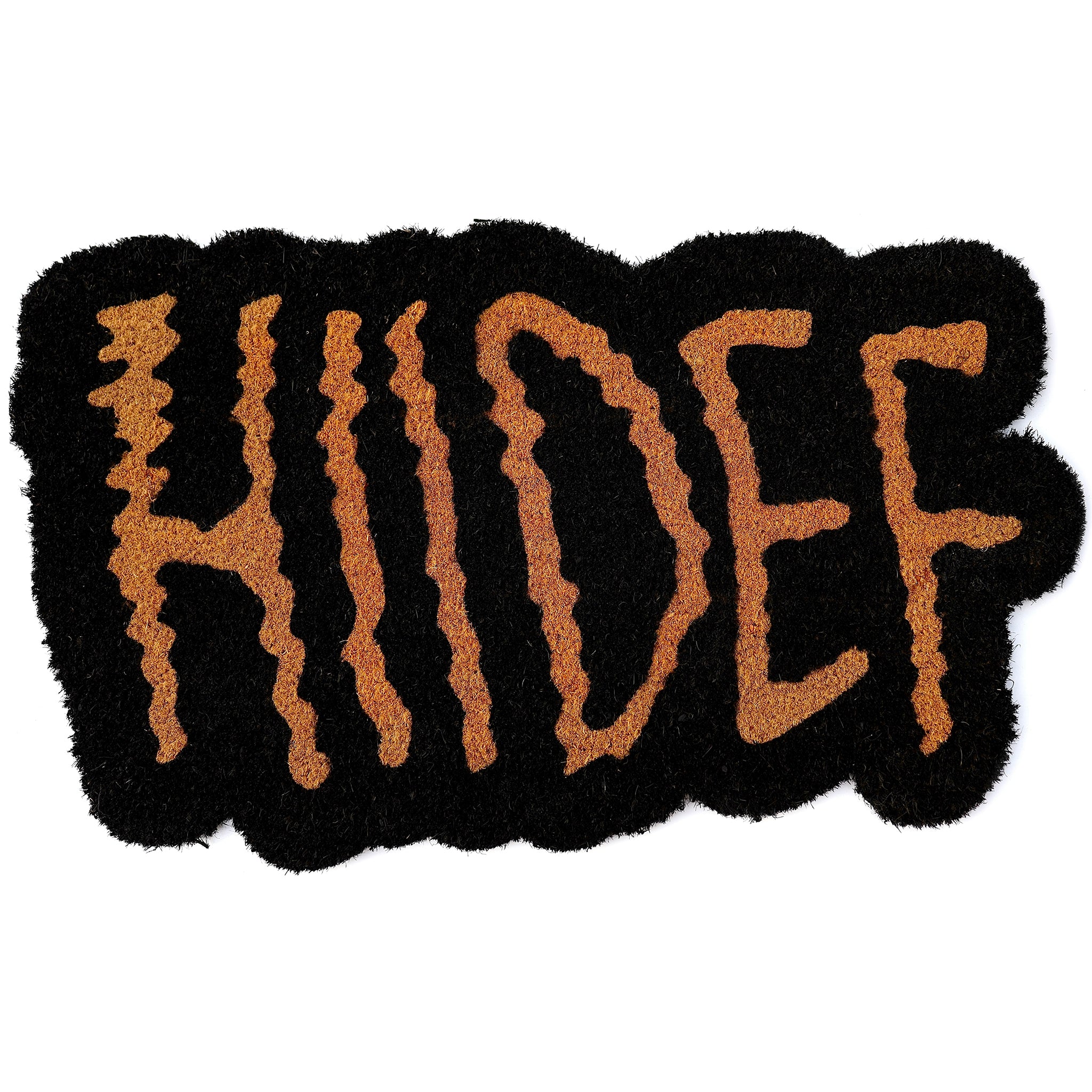 Electric Logo Coco Fiber Welcome Mat – hii-def